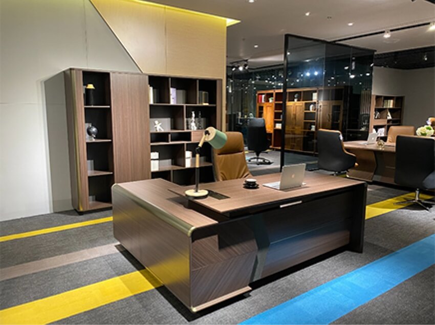 MARANELLO Executive Desk L-Shape 1.6M – Mayfair Furniture