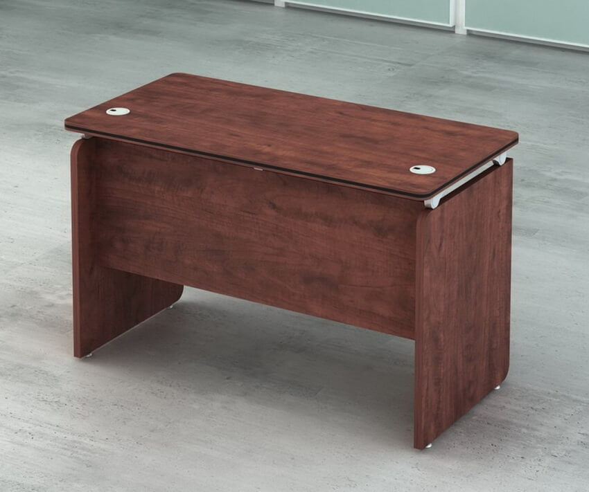 Reading Table 1.2M With Mobile Pedestal Red And Black – Mayfair Furniture