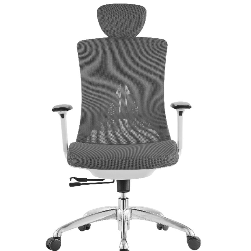 STEELY - High Back Ergonomic Strong Lumber Support Office Chair ...
